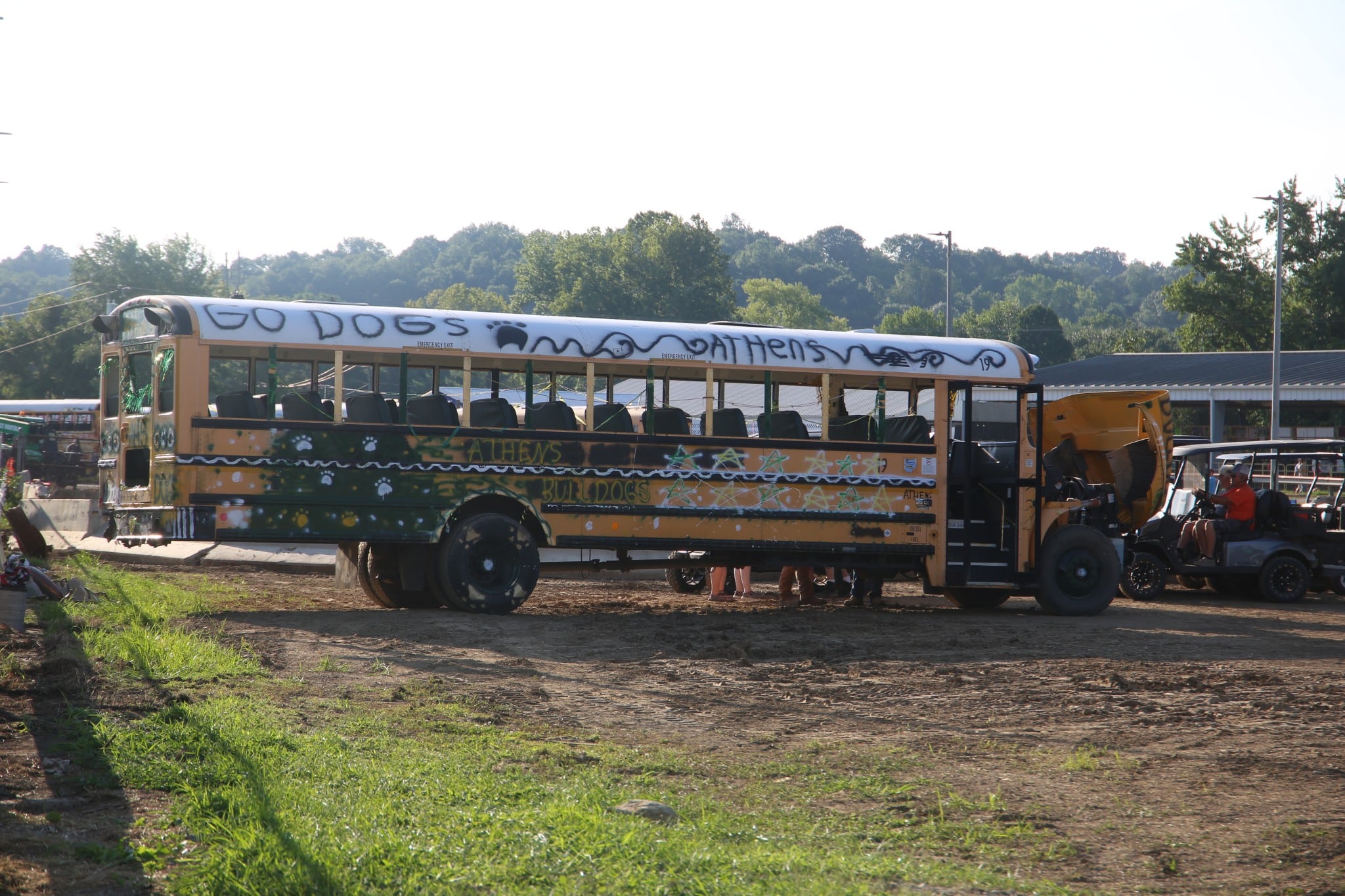 Photo gallery: 2025 Athens County Fair School Bus Demolition Derby ...