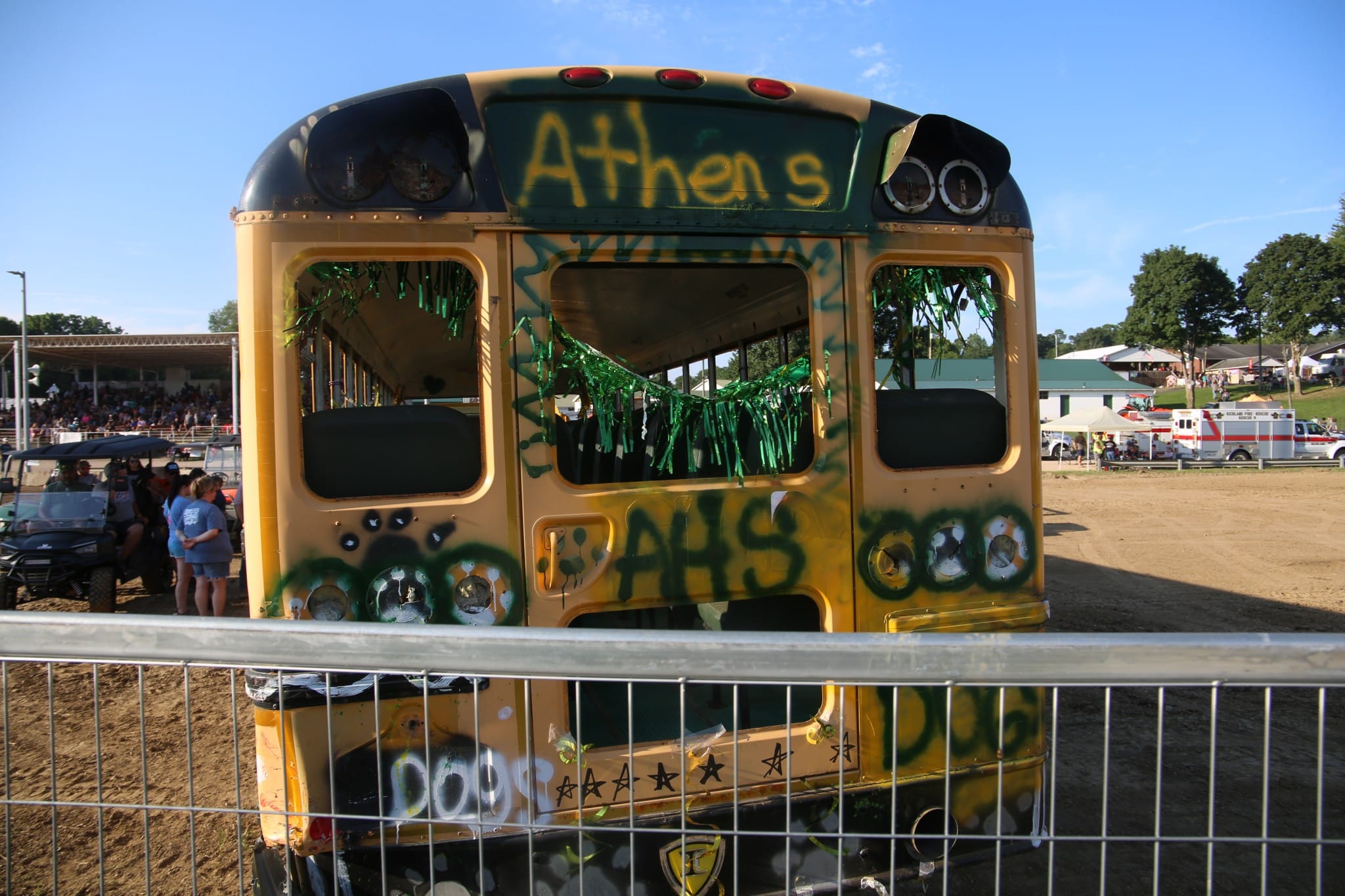 Photo gallery: 2025 Athens County Fair School Bus Demolition Derby ...